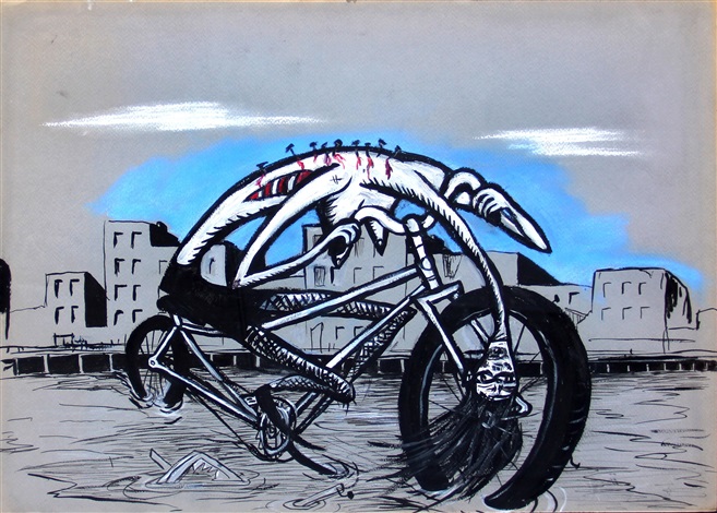 River crossing by Rick Prol on artnet