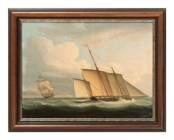 Two Ships Under Full Sail by Thomas Buttersworth on artnet Two Ships Under Full Sail by Thomas Buttersworth on artnet