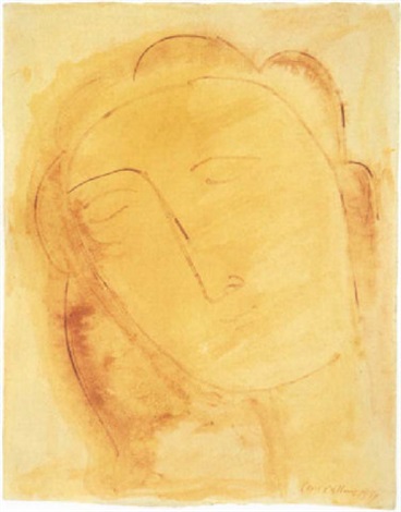 Head by Cecil Collins on artnet