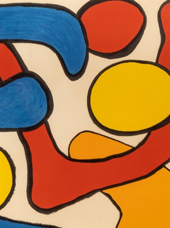 Untitled Amorphous Shapes by Alexander Calder on artnet