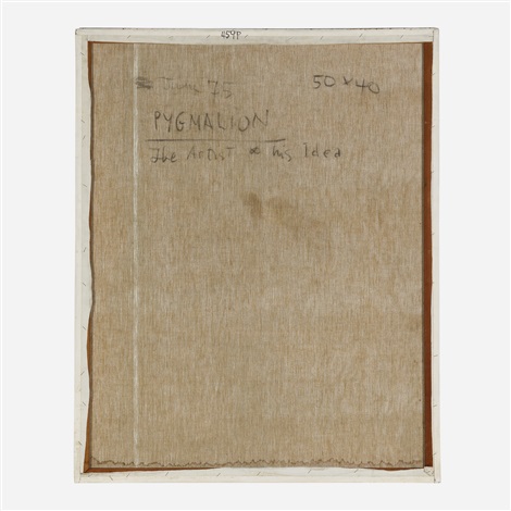 Pygmalion The Artist and His Idea by Rex Ashlock on artnet