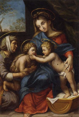 The Holy Family by Raphael on artnet
