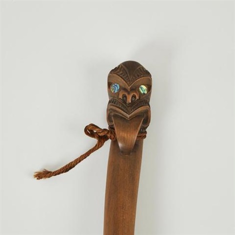 A Waka Hoe Carved by Rangi Redman, Aotearoa by Rangi Redman on artnet