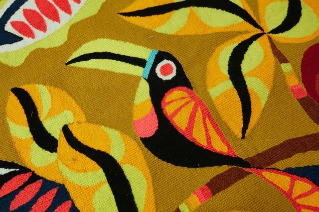 Patrick Kennedy Bahia, Birds and Flowers Tapestry by Patrick Kennedy ...