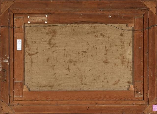 I Sundet ved Hveen Seascape with a Swedish sailing ship by Vilhelm Karl ...