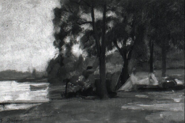 Bord du lac by Frédéric Dufaux on artnet