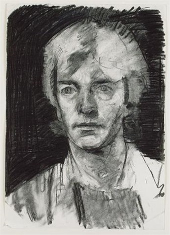 Portrait of Kit Wright by Peter Edwards on artnet