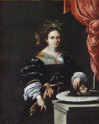 Ritratto della moglie del duca Alfonso dEste, Laura Dianti, come Salome ...