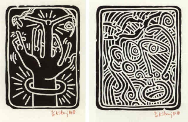 Stones by Keith Haring on artnet