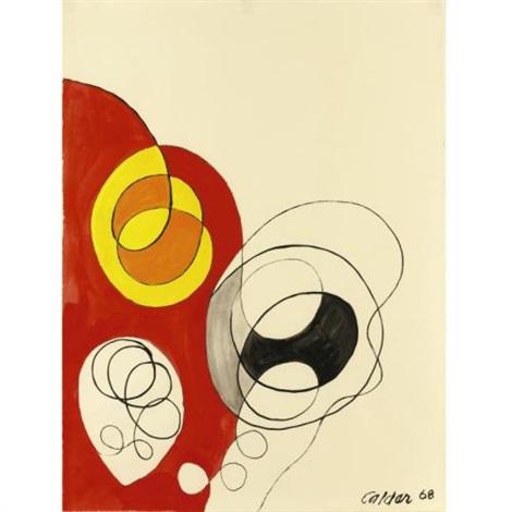 Loops on the red and the white by Alexander Calder on artnet