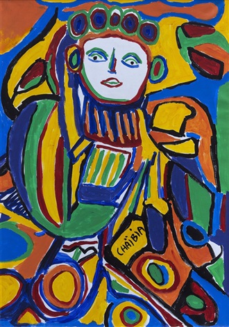 La mariée by Chaïbia Talal on artnet