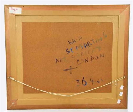 Rain, St Martins and National Gallery, London by James Lawrence ...