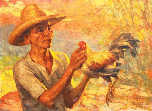Sabongero by Fernando Amorsolo on artnet