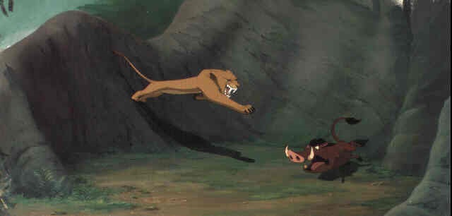 The Lion King Nala and Pumbaa by Walt Disney Studios on artnet