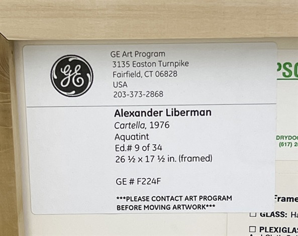 Cartella 2 Works by Alexander Liberman on artnet