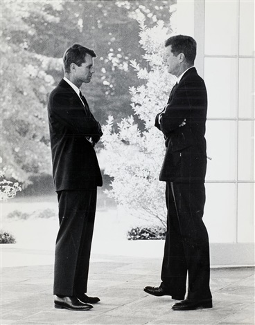 President John F. Kennedy and Attorney General Robert F. Kennedy at the ...