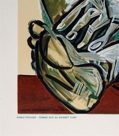 Femme nue au bonnet turc by Pablo Picasso on artnet