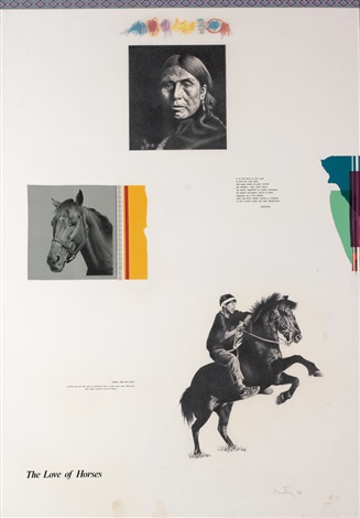The love of horses by Giorgio Albertini on artnet