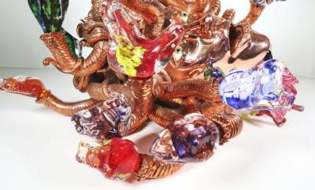 Mario Furlan Murano 1963 geb. Medusass head by Mario Furlan and ...