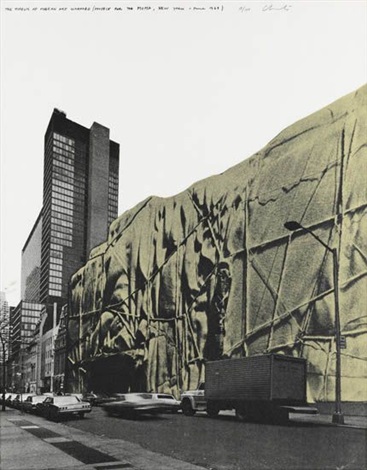 The Museum of Modern Art wrapped, project for New York from Some not ...