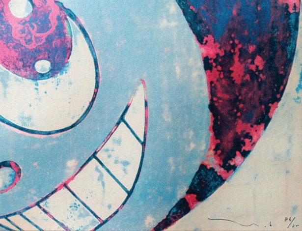 And then, and then, and then Rust Red 1 by Takashi Murakami on artnet