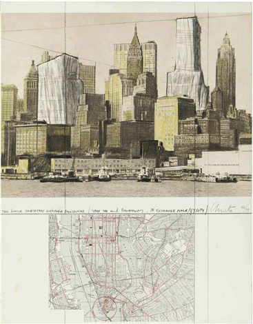 Two lower Manhattan packed buildings Project for New York City-20 ...