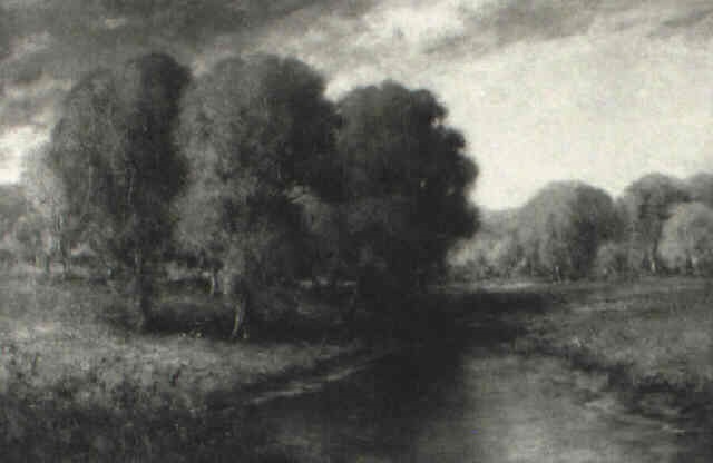 Autumn oaks by George Inness on artnet