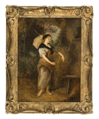 Rollenbild, Anna aus Salomon Hermann von Mosenthals Drama Sonnwendhof ...