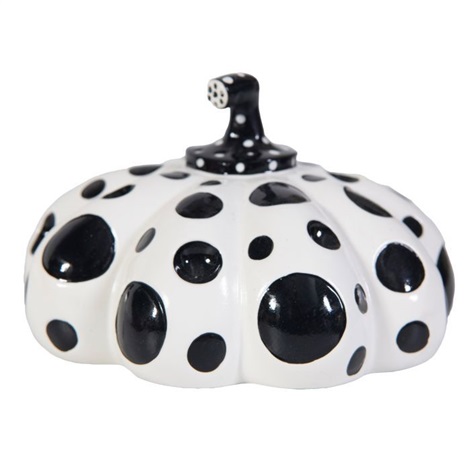 Pumpkin WhiteBlack Naoshima by Yayoi Kusama on artnet