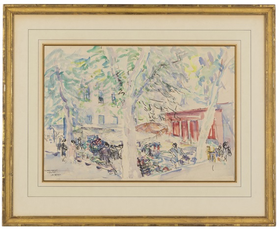 Flower Market by Joseph Raphael on artnet