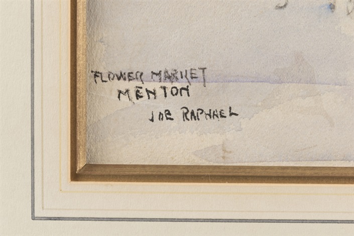 Flower Market by Joseph Raphael on artnet