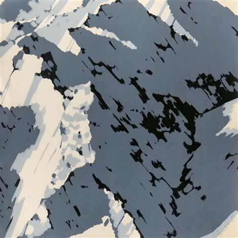 Schweizer Alpen I A1 by Gerhard Richter on artnet