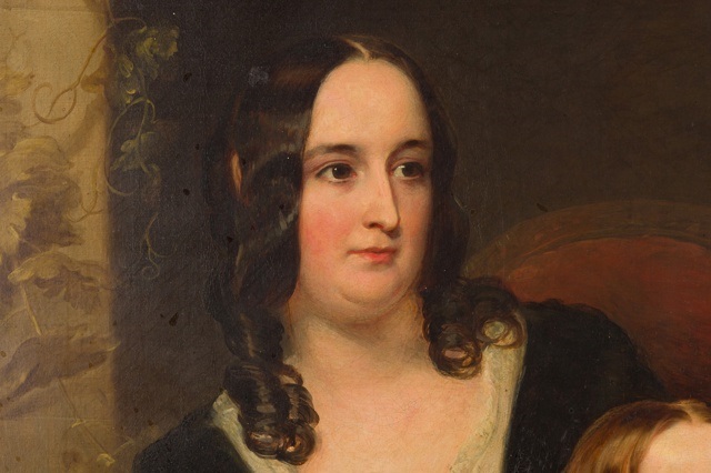 Portrait of Sarah Phelps and her third daughter Sarah Phelps, seated ...