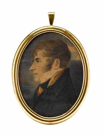 Miniature portrait of Commodore Stephen Decatur by William Russell ...