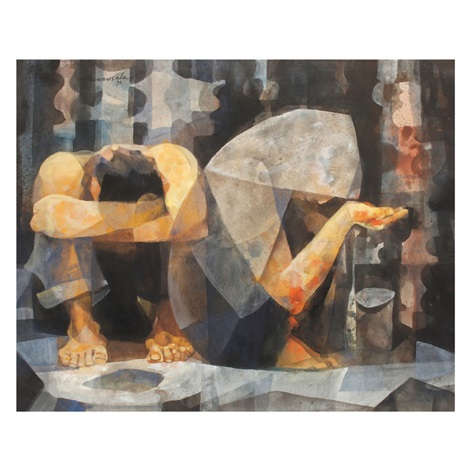 Beggars by Vicente Silva Manansala on artnet