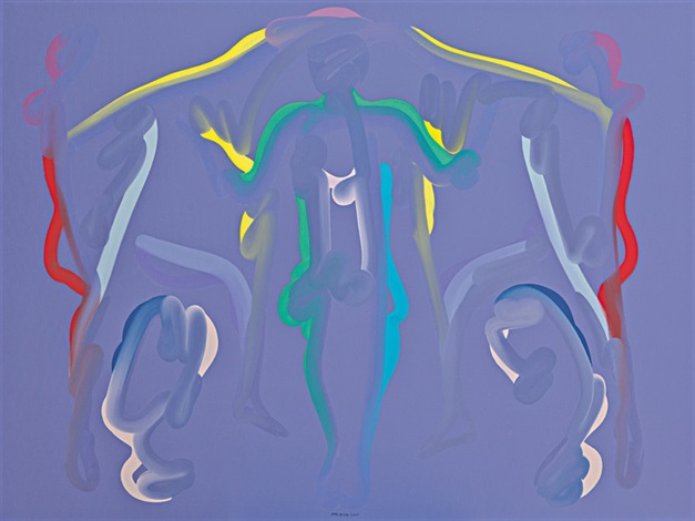 Figurative composition by Mustafa Ata on artnet