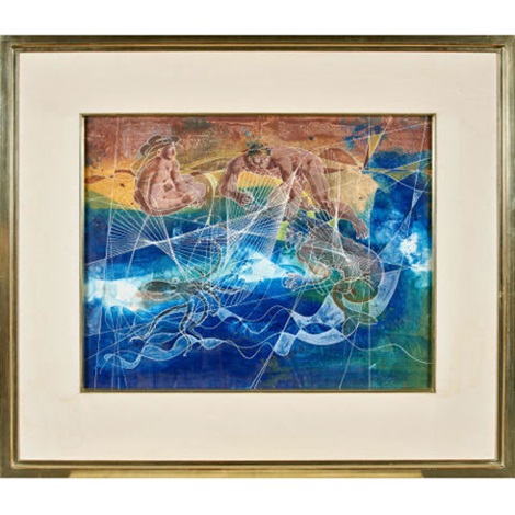 Lhomme et leau by Hans Erni on artnet