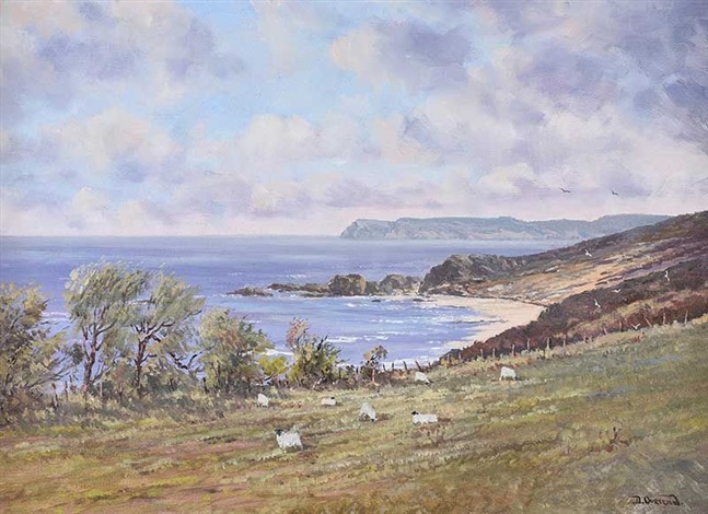 WHITEPARK BAY, COUNTY ANTRIM by David Anthony Overend on artnet