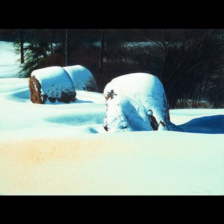 Three Hay Bales by Thomas Crotty on artnet
