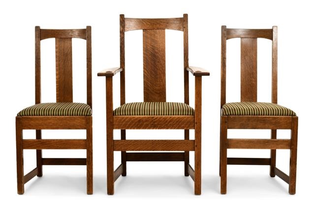 Charles P. Limbert Co. Eight-Piece Dining Room Set by Charles P ...