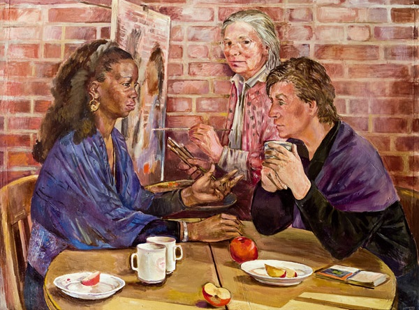 Three art therapists by Edith Kramer on artnet