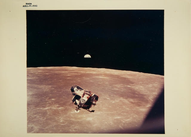 APOLLO 11 GROUP OF COLOR BLACK NUMBER PHOTOGRAPHS. by NASA on artnet