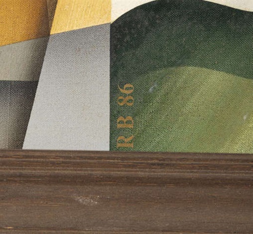 Still Life with Loaf and Rose by Robert Ballagh on artnet