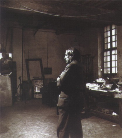 Picasso dans son atelier, rue des Grands Augustins, Paris by Peter Rose Pulham on artnet