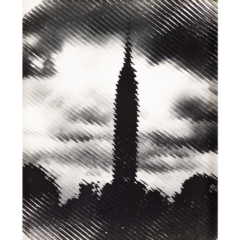Empire state building distortions 3 works by Weegee on artnet