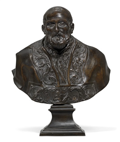 SAINT PHILIP NERI by Alessandro Algardi (l'Algarde) on artnet