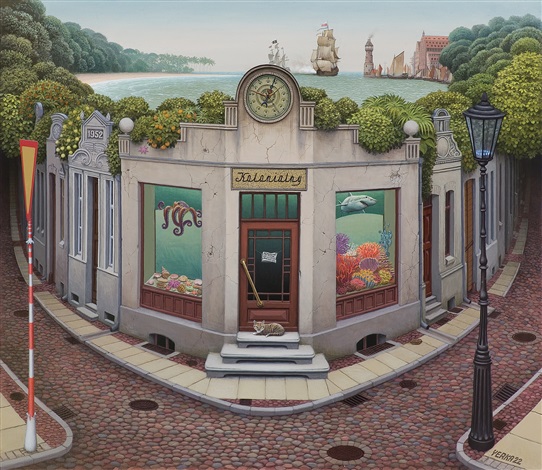CORNERSHO by Jacek Yerka on artnet