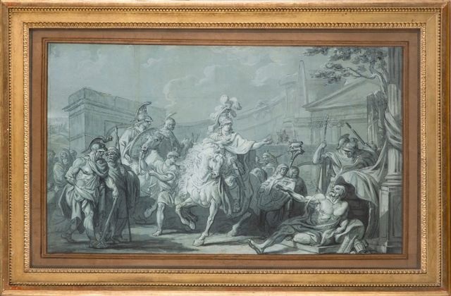 Alexandre et Diogène by Louis Jean-Jacques Durameau on artnet