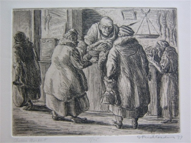 Chelsea market by Isaac Friedlander on artnet