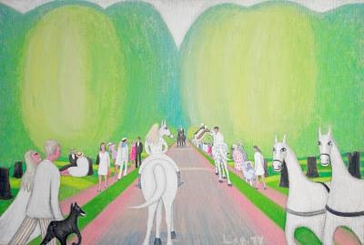 A village festival by Anni Logstrup on artnet